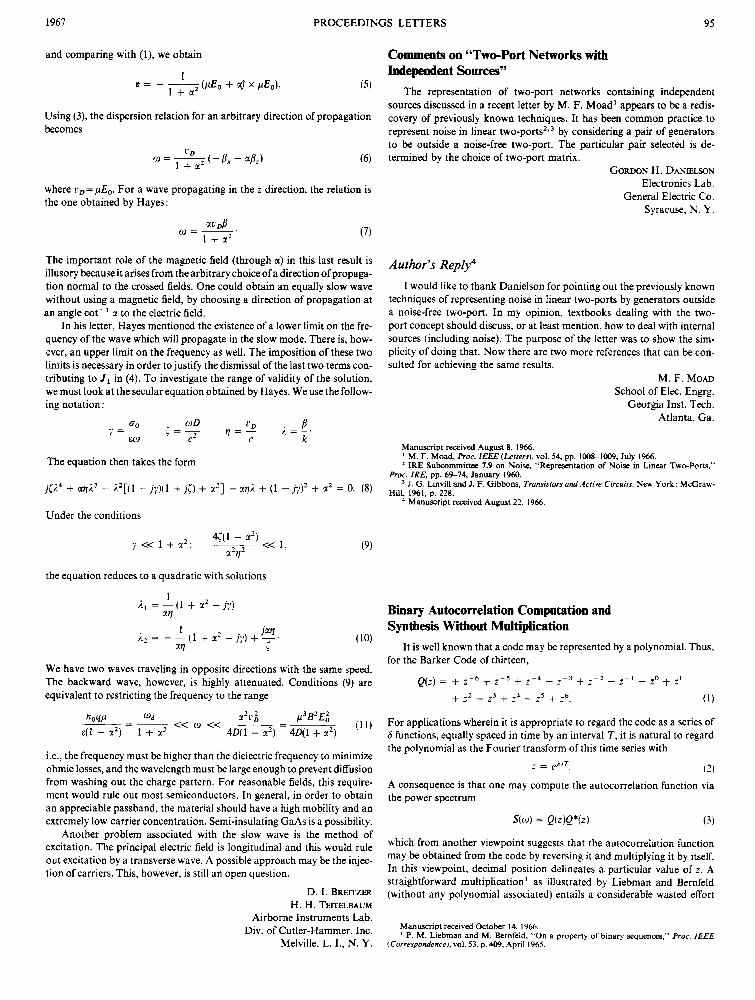 Binary autocorrelation computation and synthesis without multiplication | IEEE Journals ...
