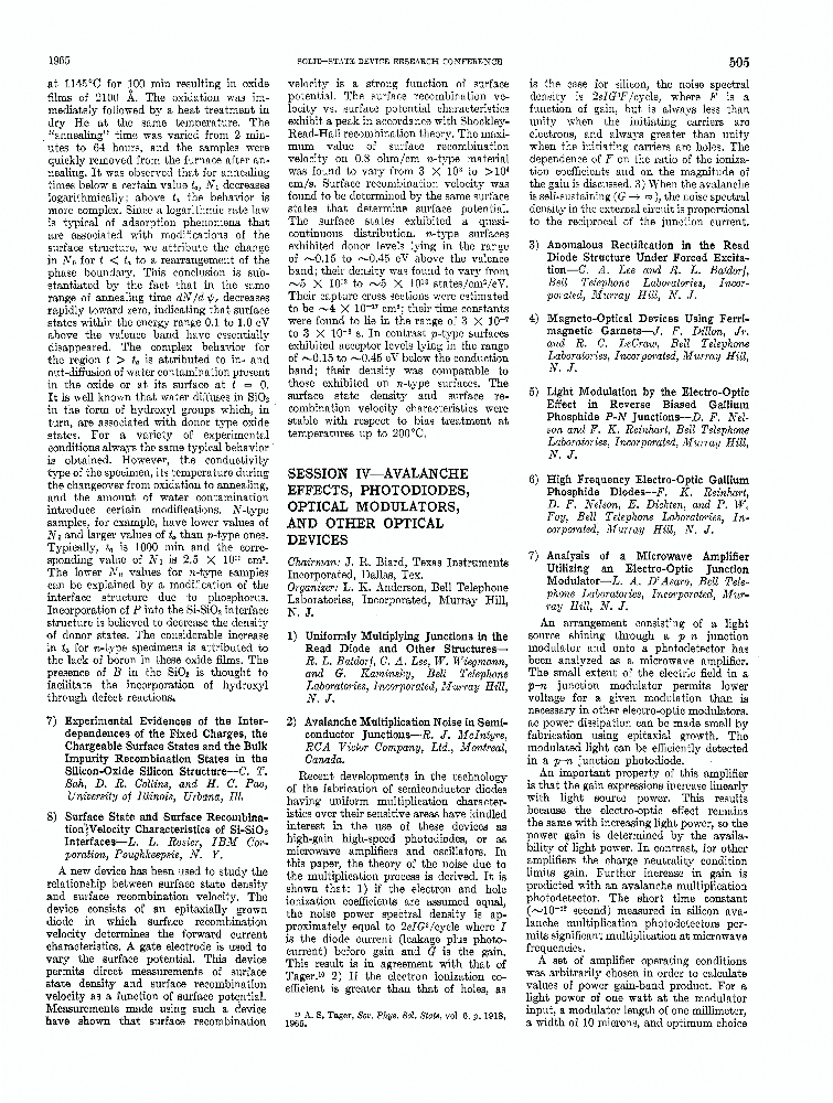 Light modulation by the electro-optic effect in reverse biased gallium ...