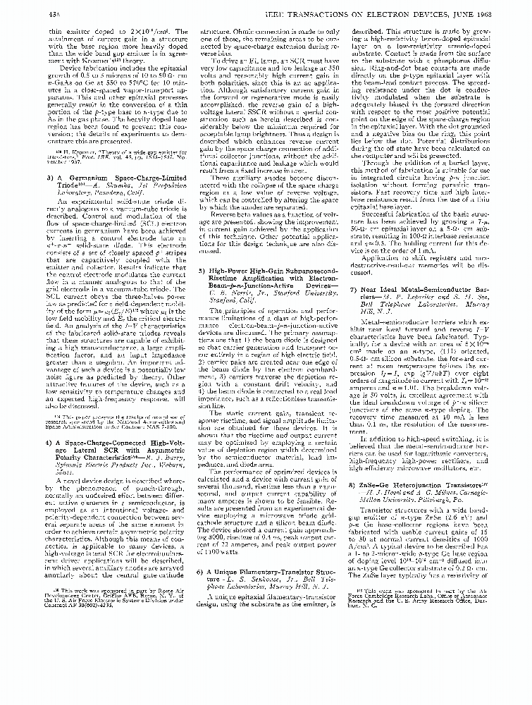 A unique filamentary-transistor structure | IEEE Journals & Magazine ...