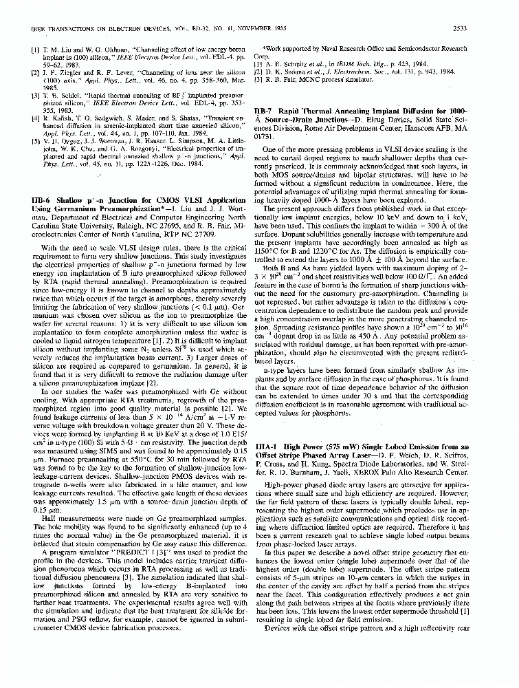 IIIA-1 high power (575 mW) single lobed emission from an offset stripe ...