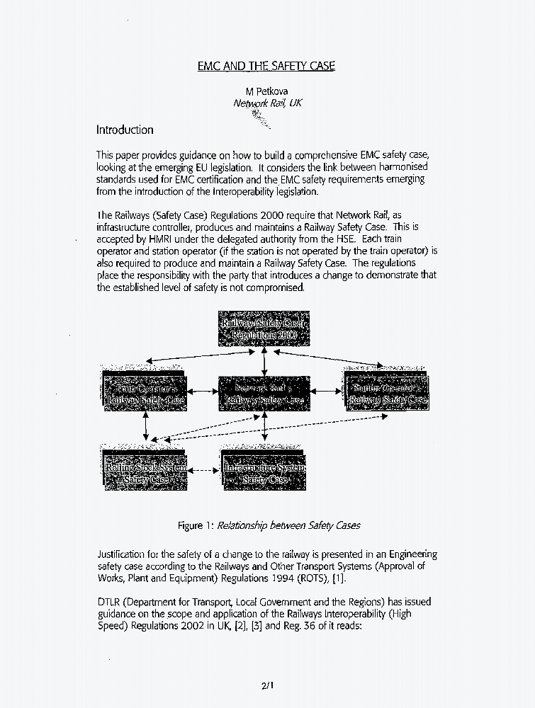 EMC and the safety case | IET Conference Publication | IEEE Xplore
