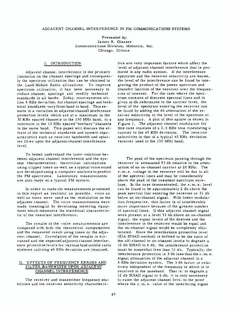 Adjacent channel interference in FM communications systems | IEEE Conference Publication | IEEE ...