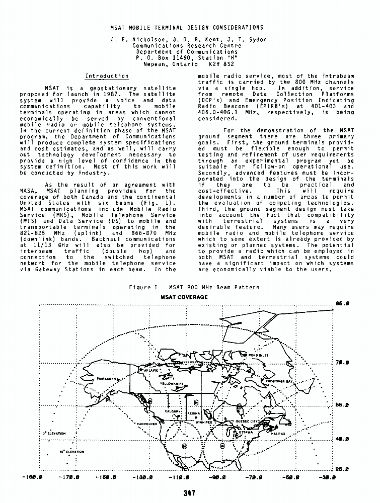 MSAT mobile terminal design considerations | IEEE Conference ...