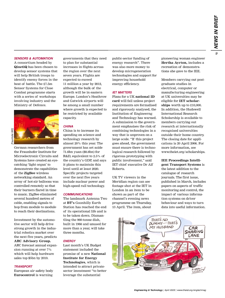 News in Brief | IET Journals & Magazine | IEEE Xplore