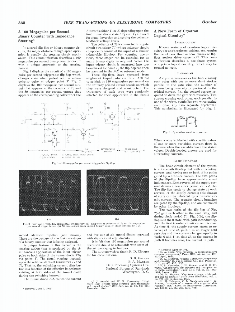 A New Form of Cryotron Logical Circuitry | IEEE Journals & Magazine ...