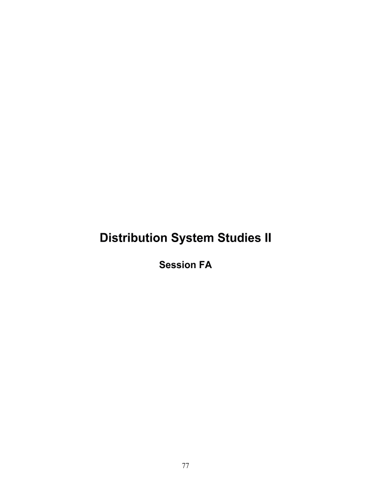Distribution System Studies II | IEEE Conference Publication | IEEE Xplore