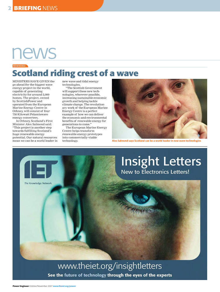 BRIEFING NEWS | IET Journals & Magazine | IEEE Xplore