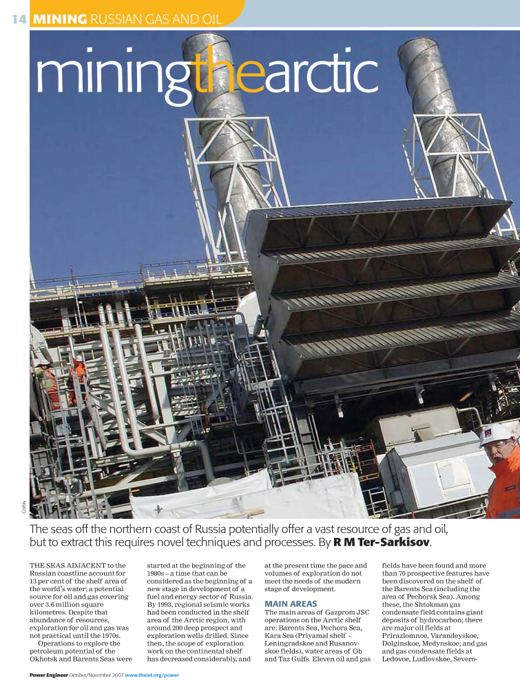 Mining the arctic | IET Journals & Magazine | IEEE Xplore