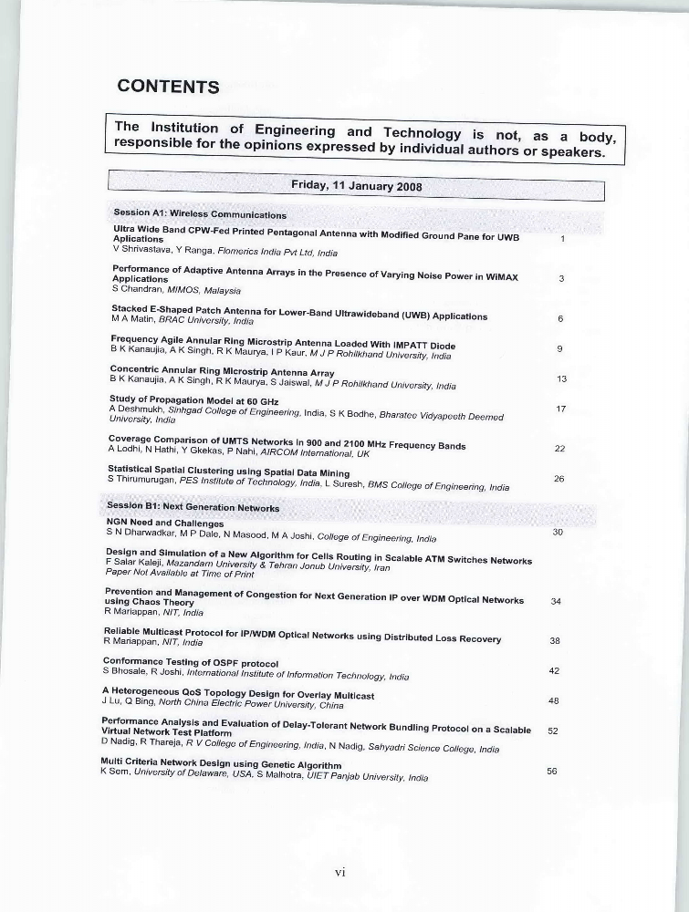 Table of contents | IET Conference Publication | IEEE Xplore