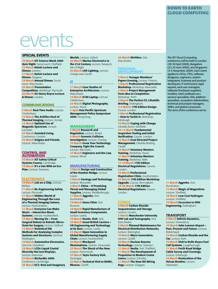 Events | IET Journals & Magazine | IEEE Xplore