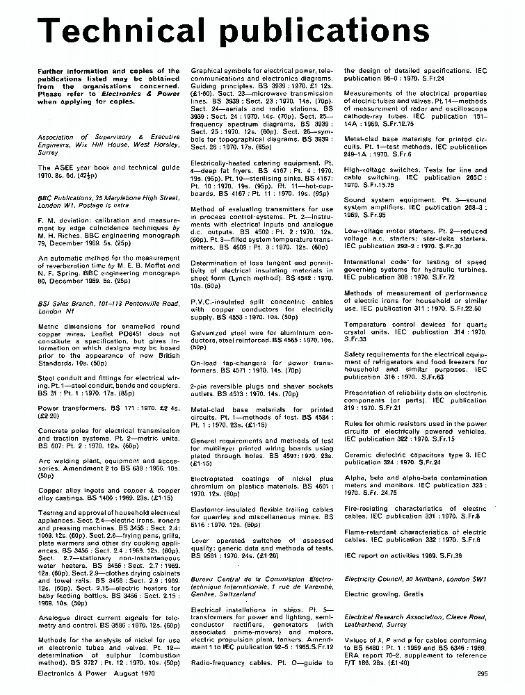 Technical publications | IET Journals & Magazine | IEEE Xplore