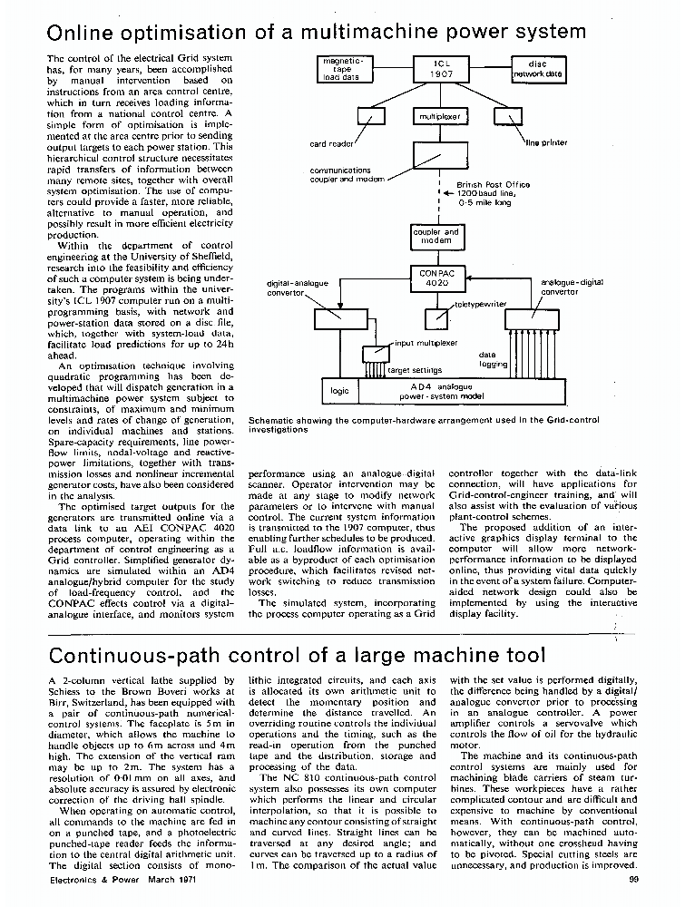 Continuous-path control of a large machine tool | IET Journals ...