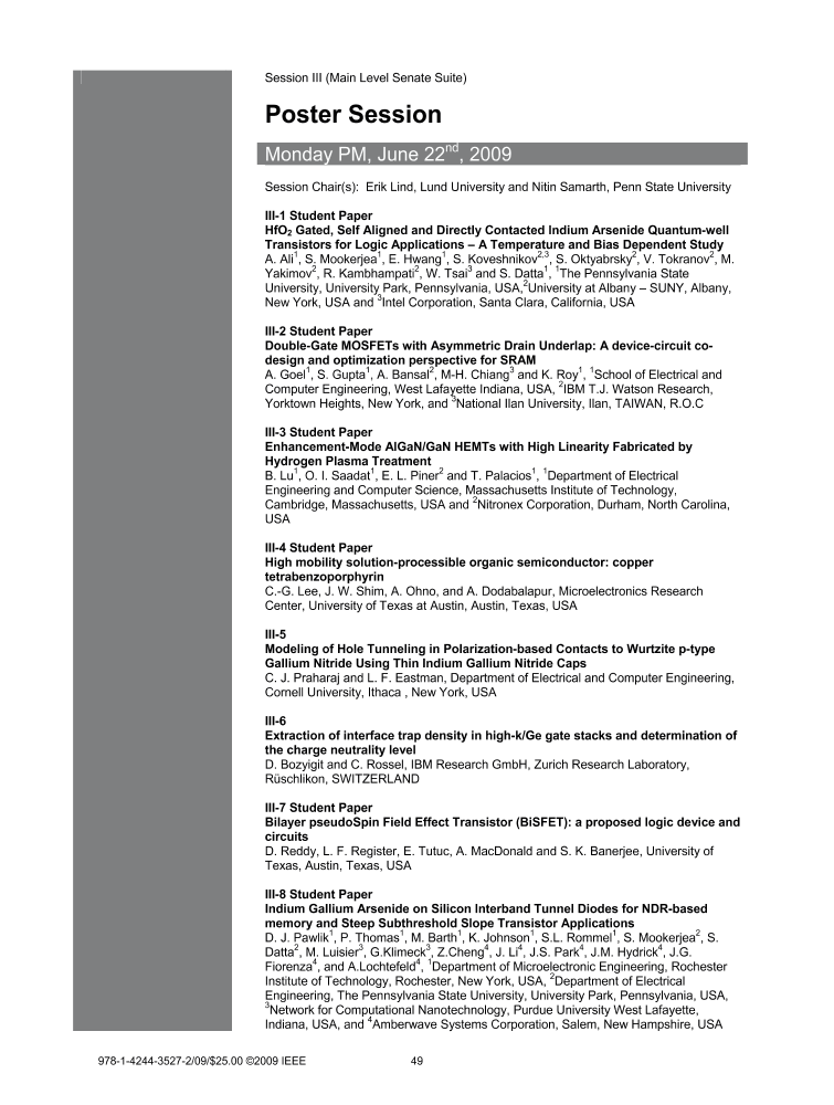 Poster session | IEEE Conference Publication | IEEE Xplore