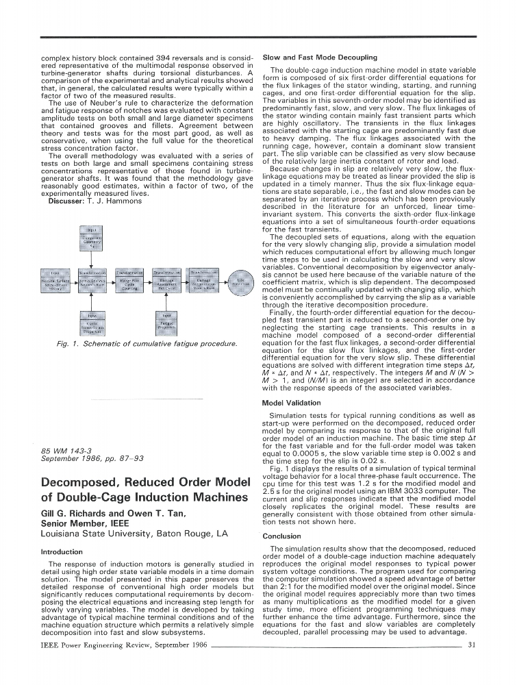 Decomposed, Reduced Order Model of Double-Cage Induction Machines ...