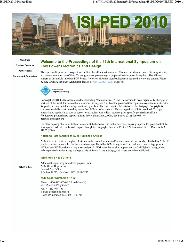 [Copyright notice] | IEEE Conference Publication | IEEE Xplore